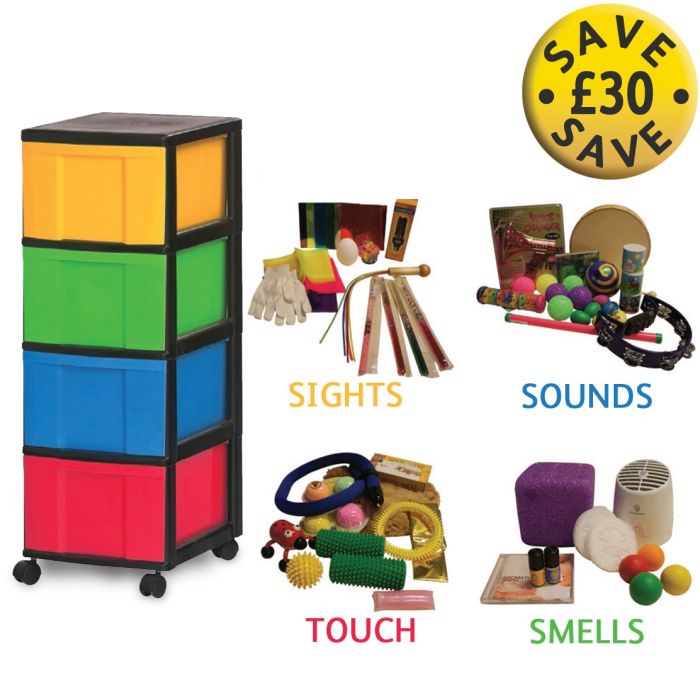 Complete Snoezelen Storage Sets Tower Saver Pack Sensory Rooms ...