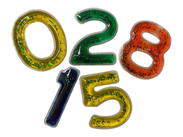 Sparkly Gel Numbers | Snoezelen® Multi-Sensory Environments and Sensory ...