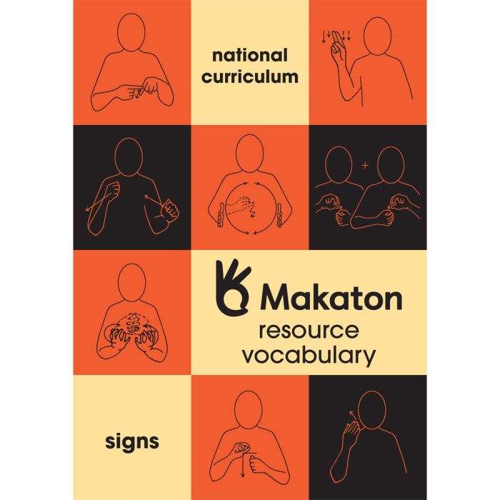 Makaton Resource Vocabulary Series - National Curriculum Signs Book ...