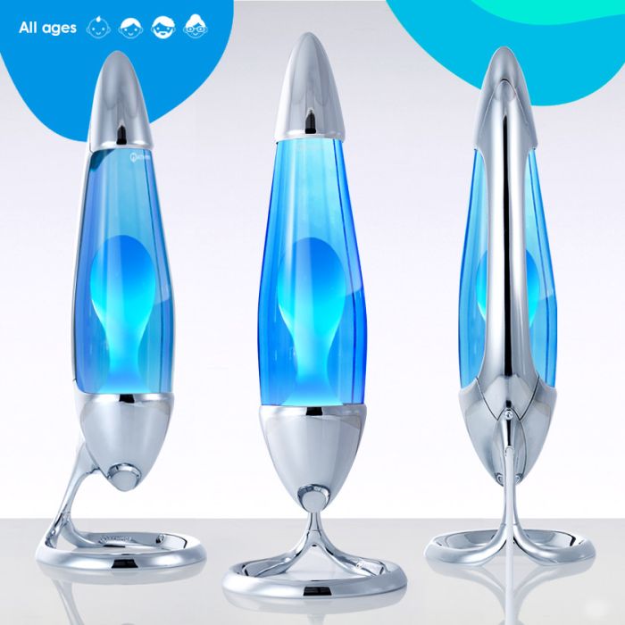 MAthmos Neo lava lamp - Silver/Blue | Snoezelen® Multi-Sensory ...