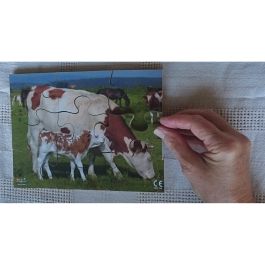 Farm Animals Wooden Jigsaw - Set of 8 Sensory Rooms & Snoezelen ...